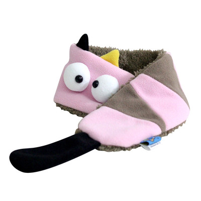 plumo短款围脖猫卡通保暖柔软