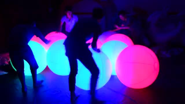 Outdoor Advertising Custom Inflatable Led Stand Light Ball - Buy Light ...