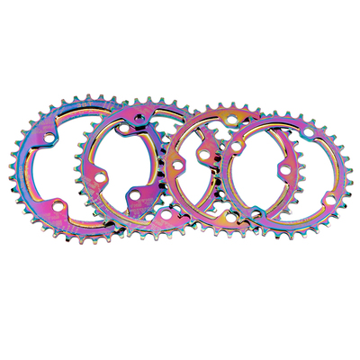 SNAIL正负齿盘片 104BCD山地车自行车齿盘34T/36T牙盘 炫彩盘片