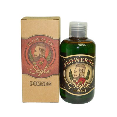 style老k油头膏不起白男士造型