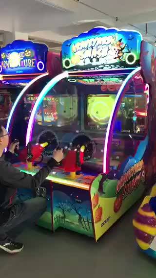 Indoor Amusement Graveyard Smash Ball Adventure Shooting Arcade Game ...