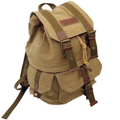 酷色双肩帆布摄影背包多用相机包