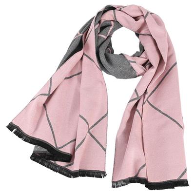 双面格子两用新款百搭风空调披肩