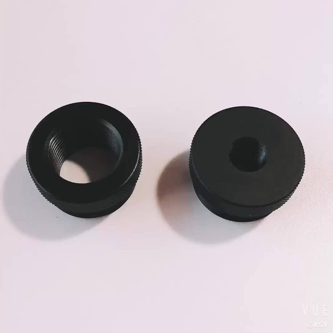 Customized Aluminum Cnc Knurling End Cap - Buy Knurling End Cap,Cnc ...