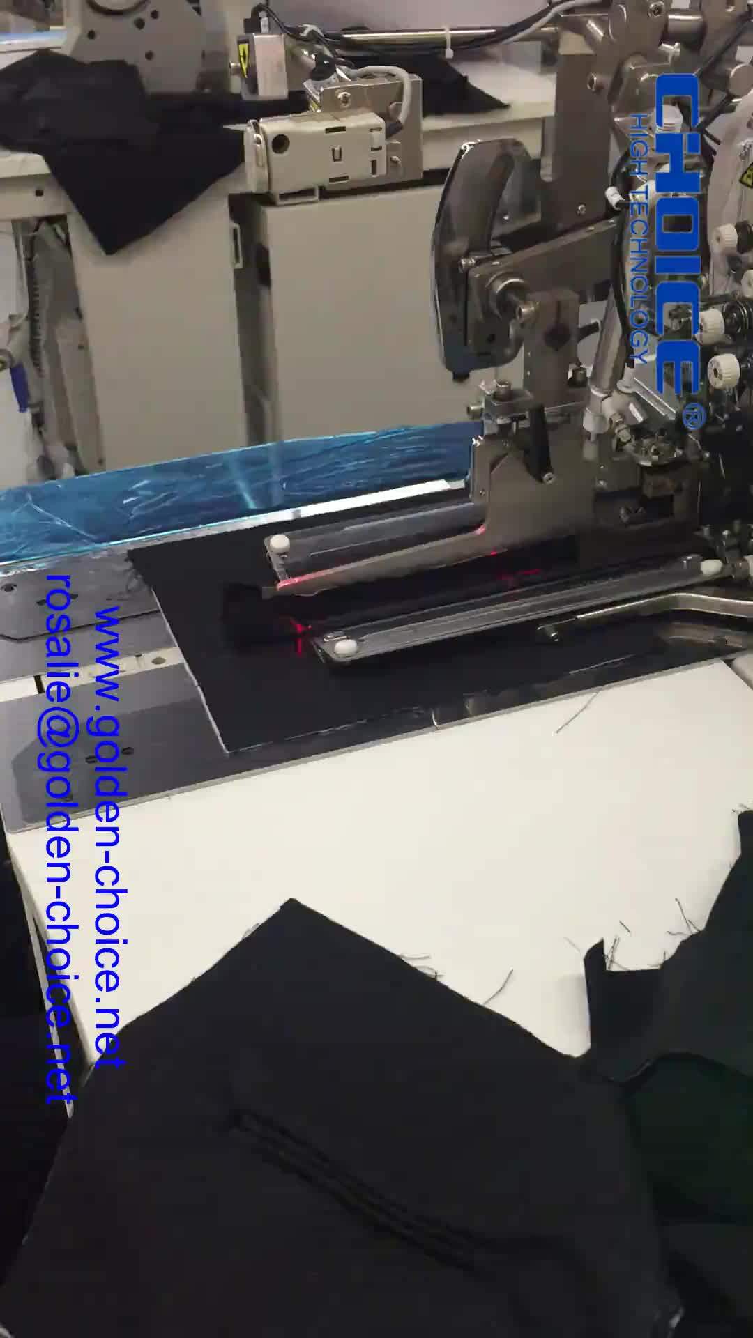 Golden Choice High Quality Automatic Pocket Welt Sewing Machine Gc895at ...