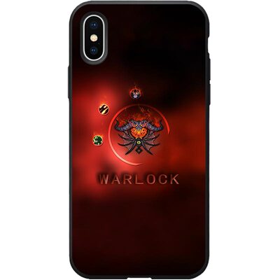 WOW术士魔兽世界适用苹果15Pro磨砂iPhone16/12/13/14玻璃XsMax手机壳8P华为荣耀OPPO小米VIVO安卓硅胶保护壳