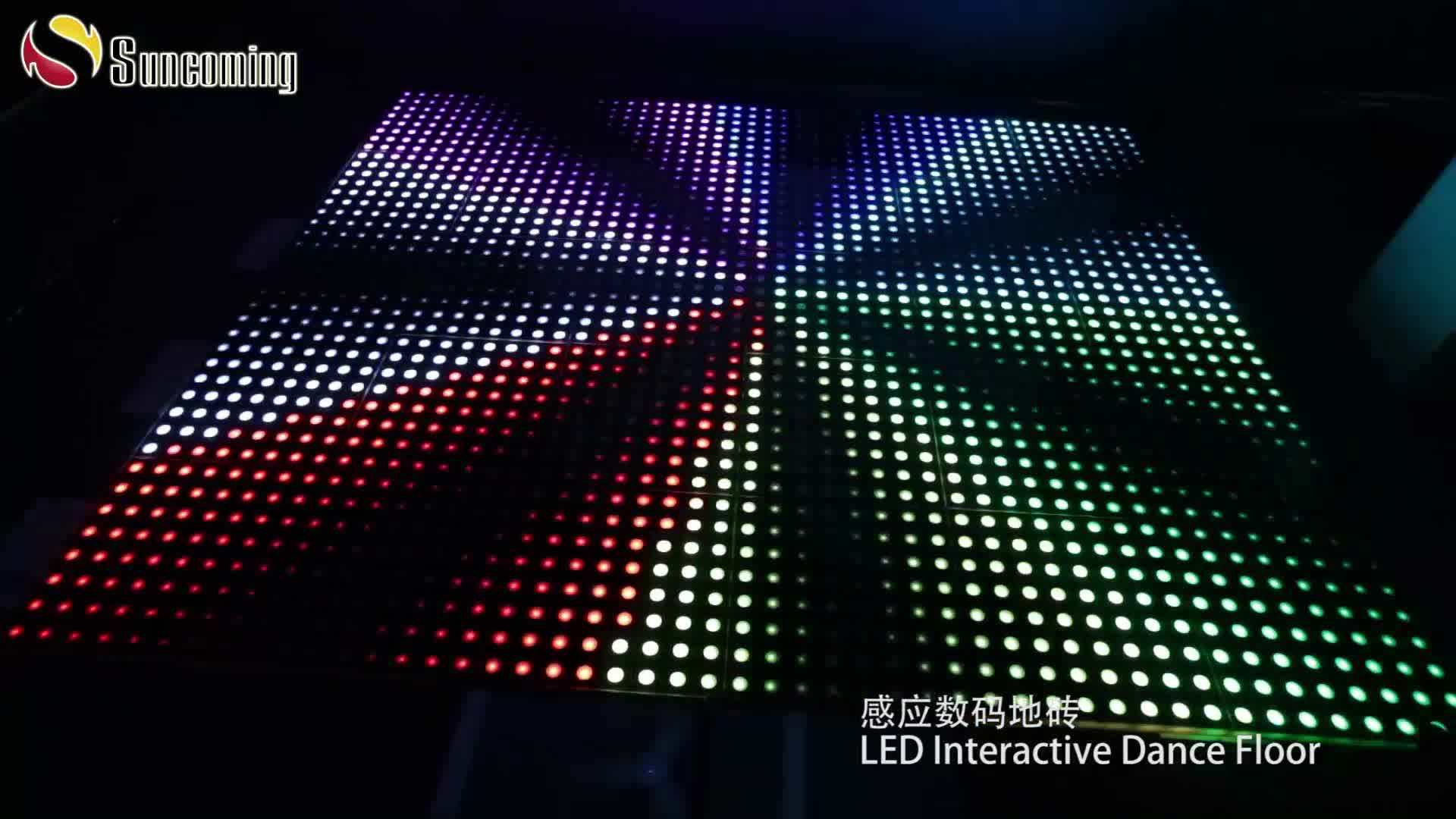 Outdoor Portable 50x50cm Dmx Waterproof Lighted Interactive Stage Led ...