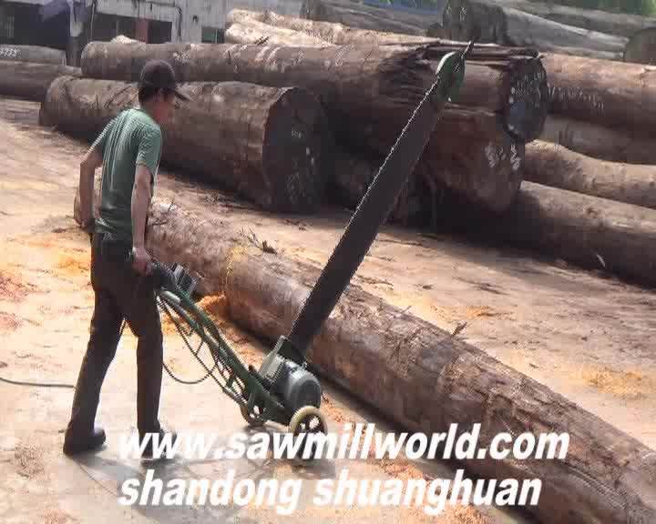 Electric Chainsaw Log Cutting Machine Wood Slasher - Buy Electric ...