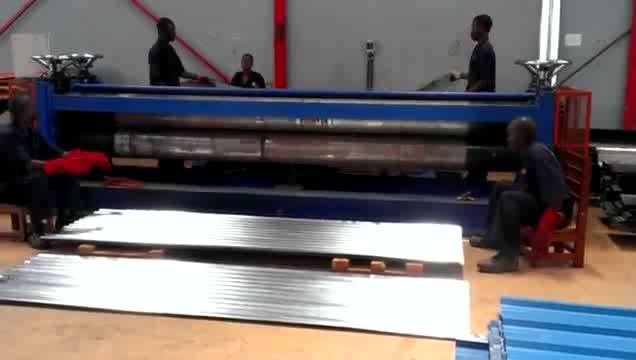 Arc Waves Bending Corrugated Steel Sheets Roofing Panel Curving Machine ...