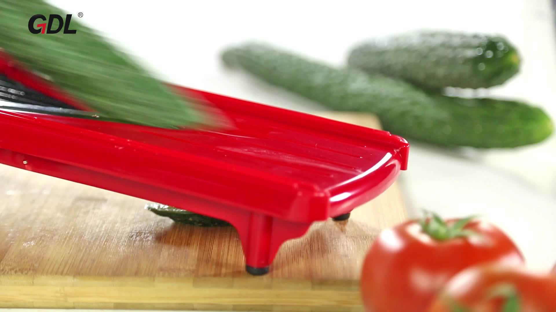 Multi Functional 5 In 1 V Shape Vegetable Mandoline Potato Slicer ...