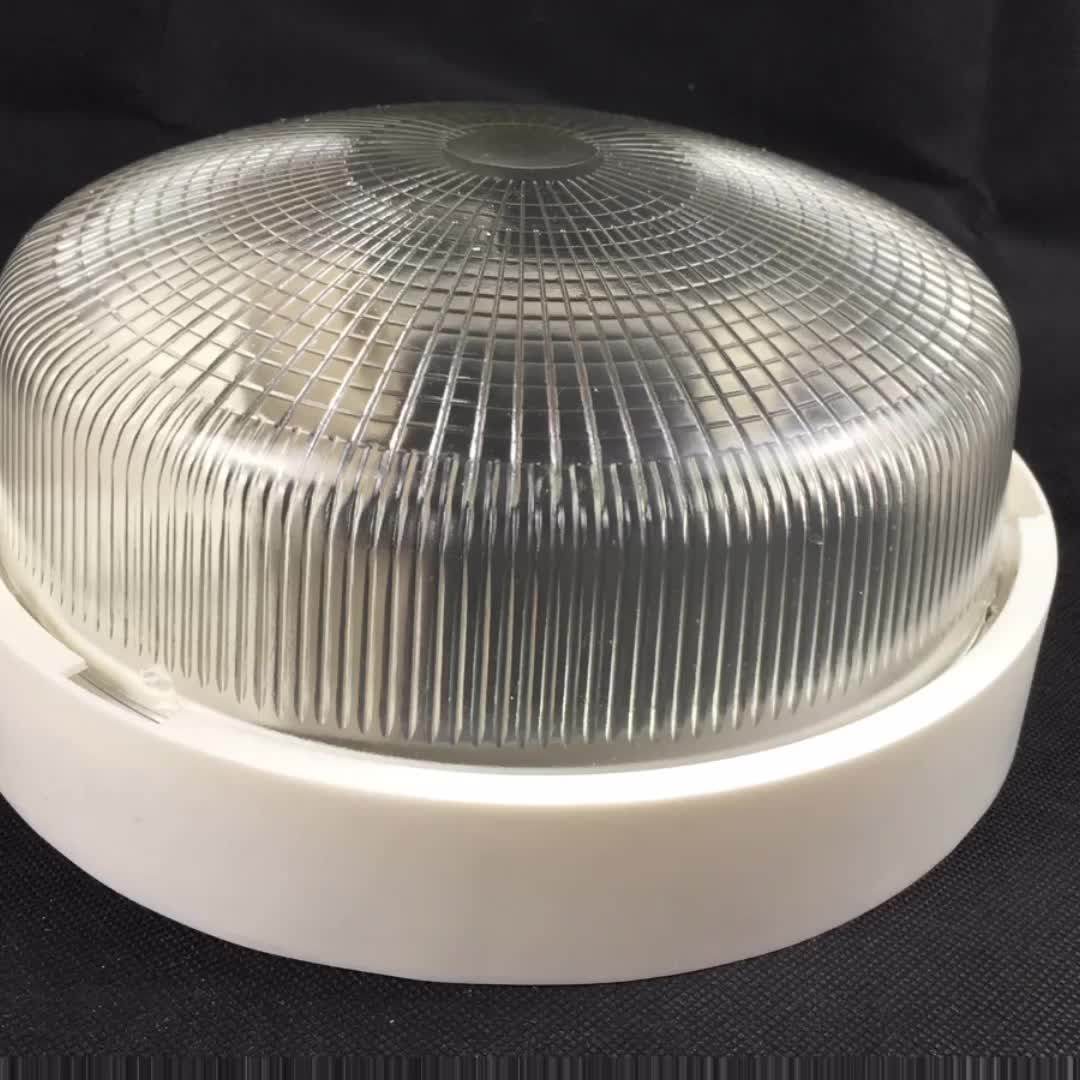 Ip54 E27 Glass And Pp Aluminum Bulkhead Light - Buy Ip54 Bulkhead Light ...