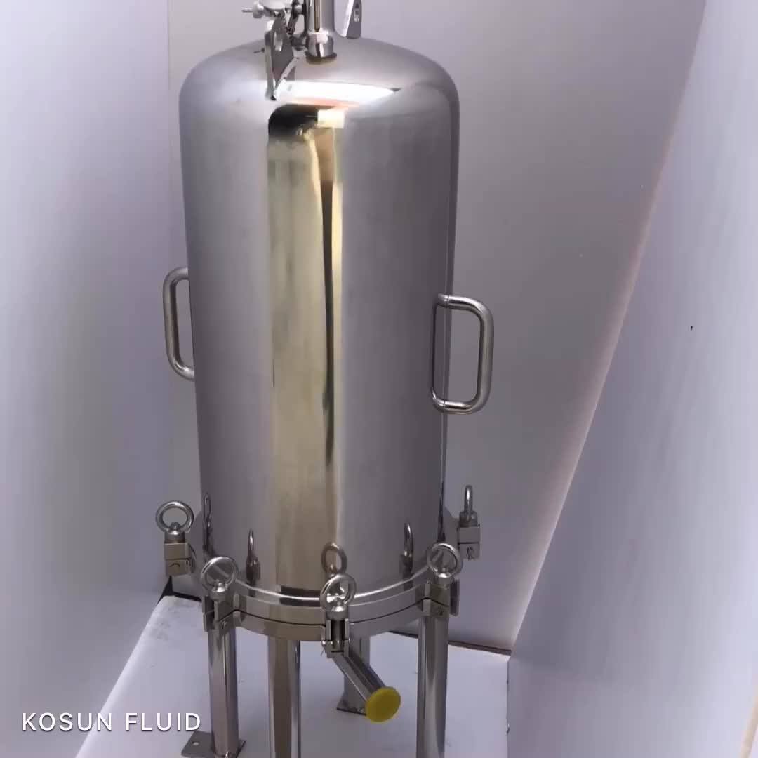 Sanitary Lenticular Depth Filter Housing For Pharmacy - Buy Depth ...