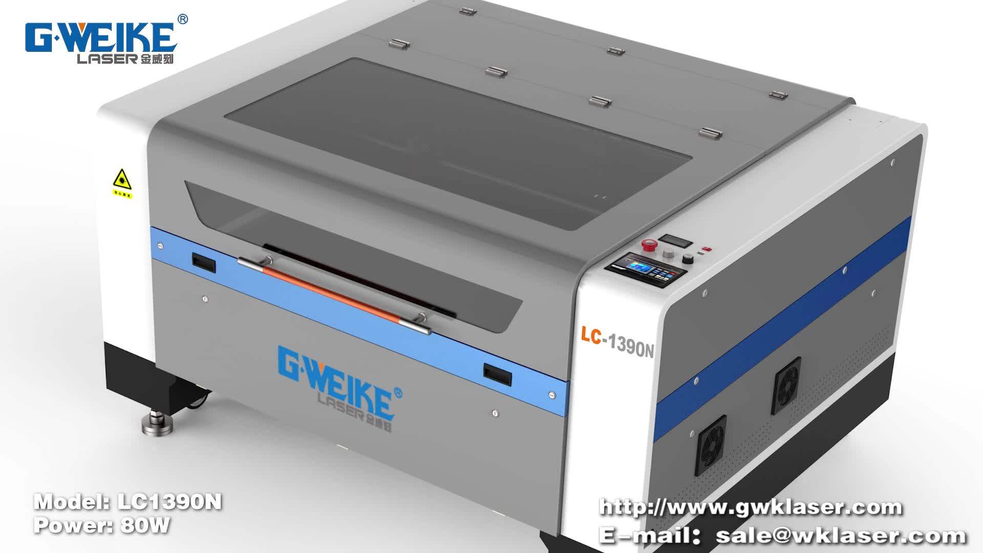 Jinan Factory G.weike 100w Laser Cutting Machine 6090 - Buy Laser Cutting Machine,100w Laser ...