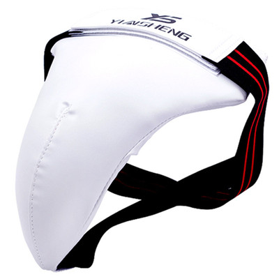 银盛男式空手道护裆拳击