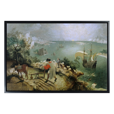 伊卡洛斯坠落的风景 Landscape With The Fall Of Icarus 寓言 画