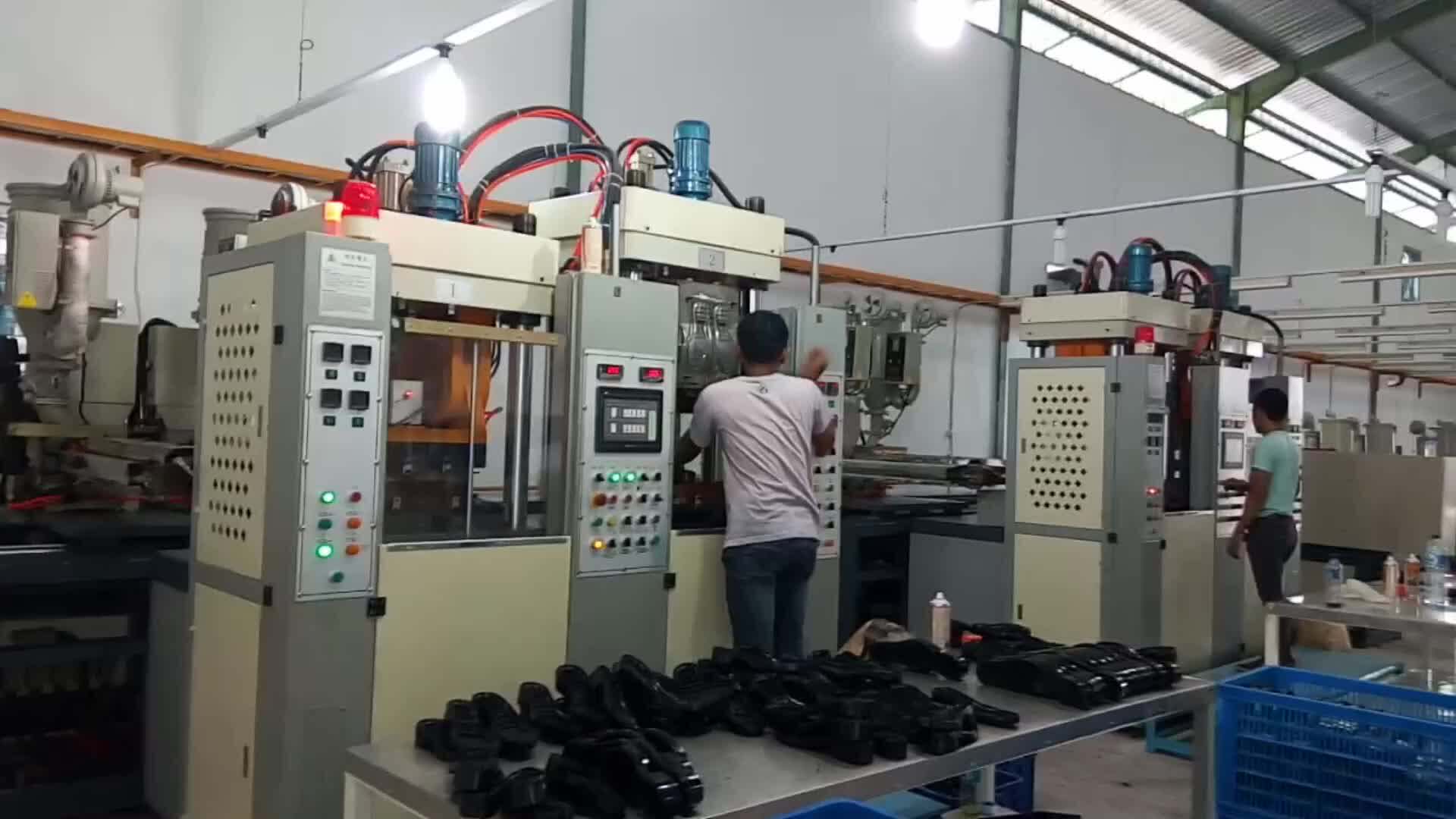 Double Color Tpr Outsole 2 Station Injection Moulding Machine - Buy Tpr ...