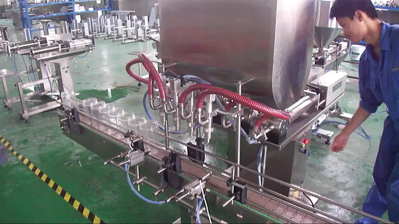 Automatic Coconut Oil And Corn Oil Packaging Filling Machine With ...