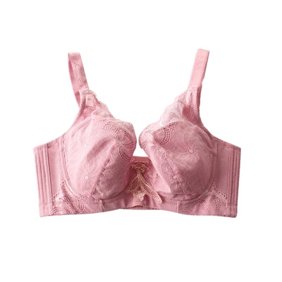 大码文胸薄款软钢圈胖mm内衣