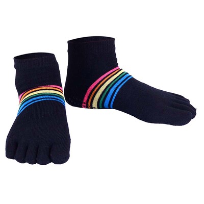 加厚棉专业五趾带点女款瑜伽袜