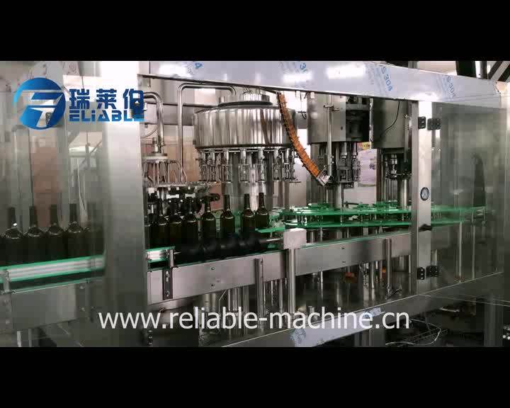 Automatic Bottling Machine For 750ml Glass Bottle Vodka Alcohol Wine ...