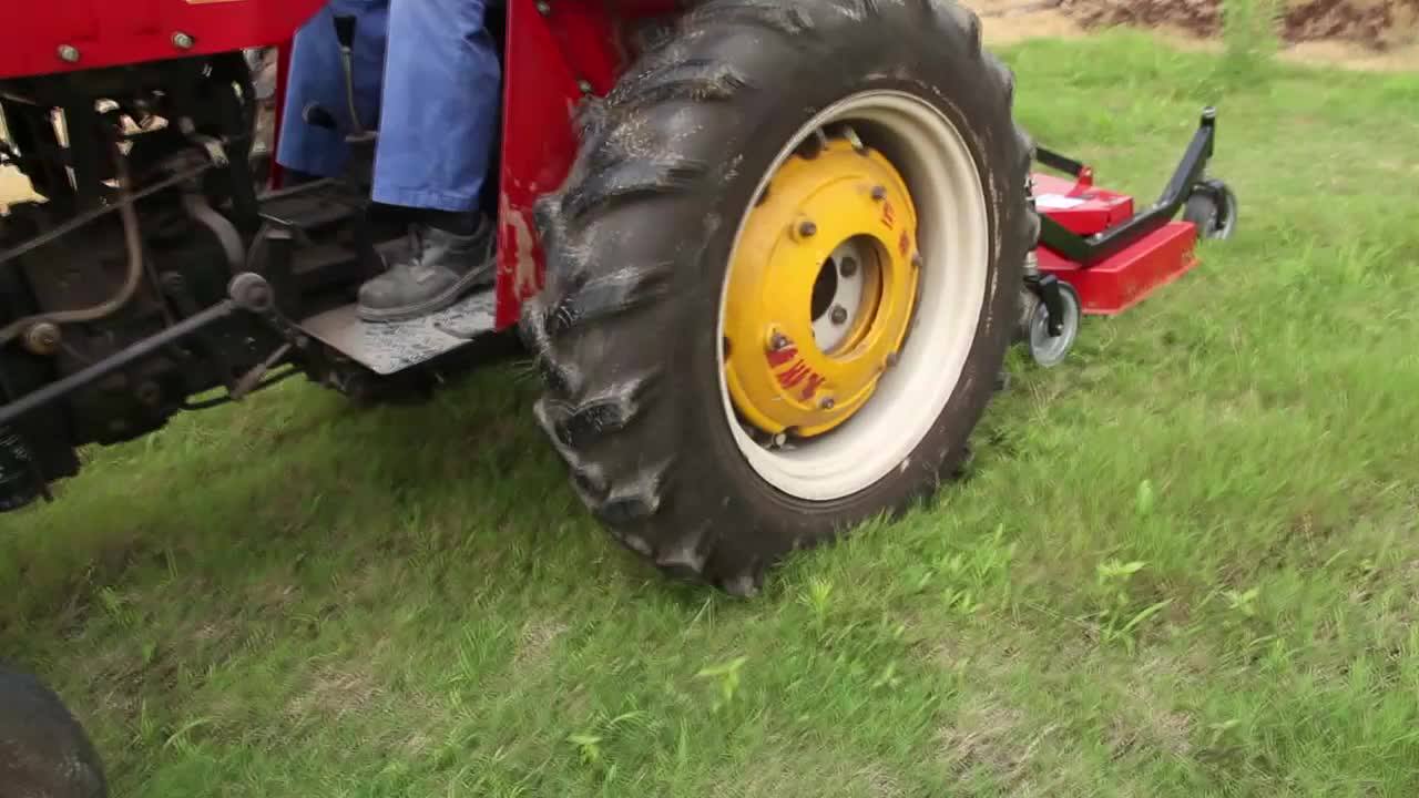 3 Point Hitch Fm Tractor Grass Cutter Flail Mulcher Deck Finishing Lawn ...