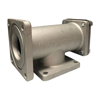 不锈钢滤网三通洒水车过滤三通阀