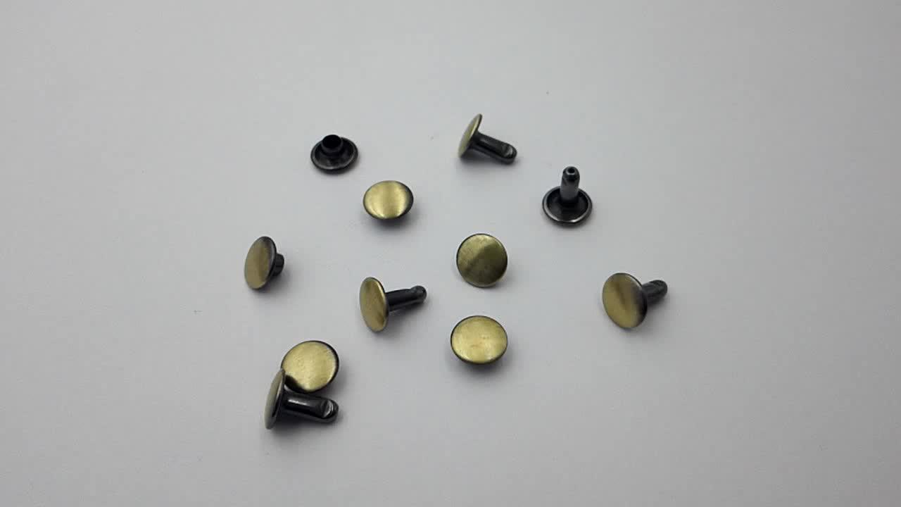 Jinzi Metal Double Head Rivet Bag Rivets Double Cap Rivets For Bag ...