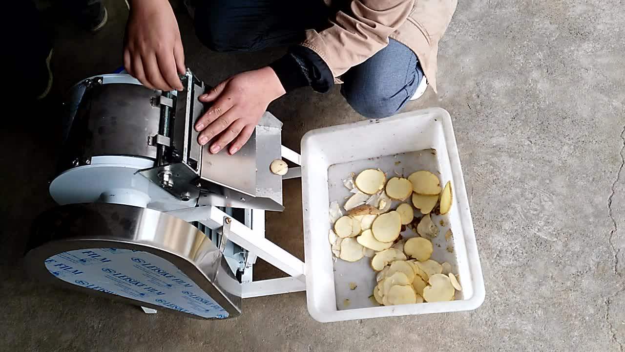 Potato Chips Slicing Machine,Cutting Machines Fries Potato Potato Chip ...