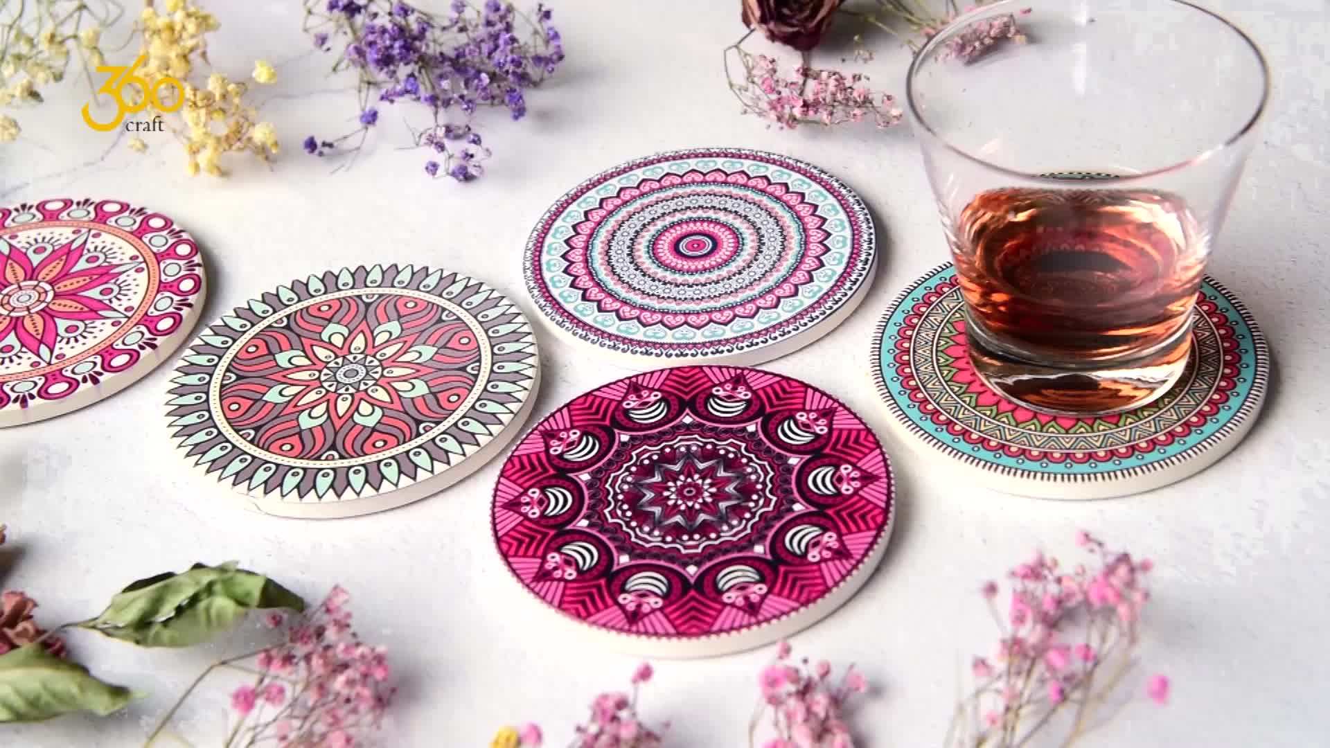 40pt 60pt 80pt Pulp Board Coaster Die Cut Customized Beer Mats - Buy ...