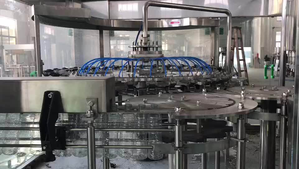 Full Complete Water Production Line Include Water Filling Machine ...