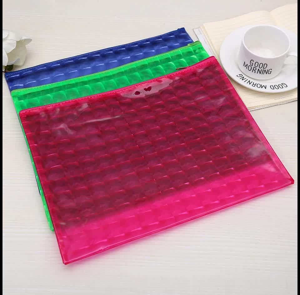 Wholesale Cheap Transparent Colorful Pvc Aluminum Foil Zip Lock Plastic ...