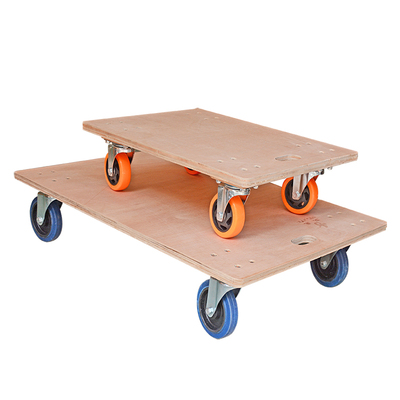 托士达木板小推车万向轮搬运车