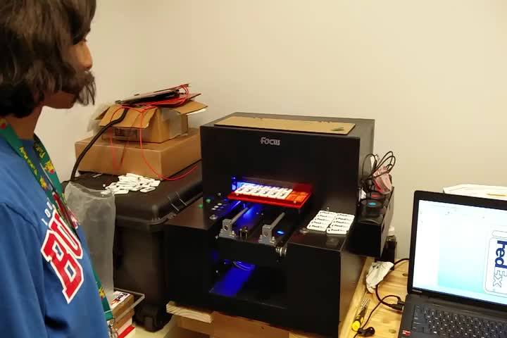 Inkjet Business Card Printing Machine A4 Uv Pvc Card Printer - Buy Pvc ...