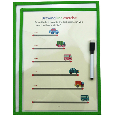 日本儿童运笔练习控笔训练反复擦连点画线专注力手眼协调早教闪卡