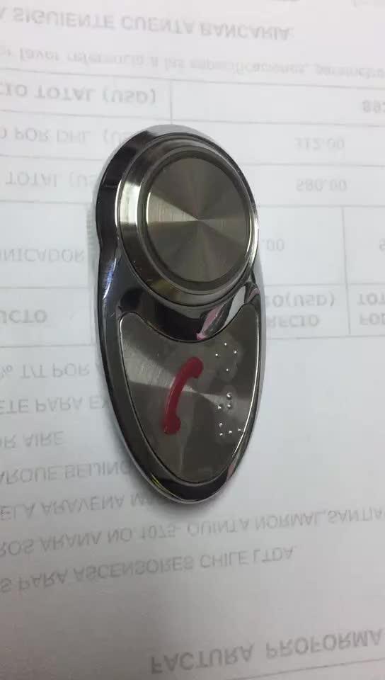 Stainless Steel Elevator Push Button - Buy Schindler Elevator Push ...
