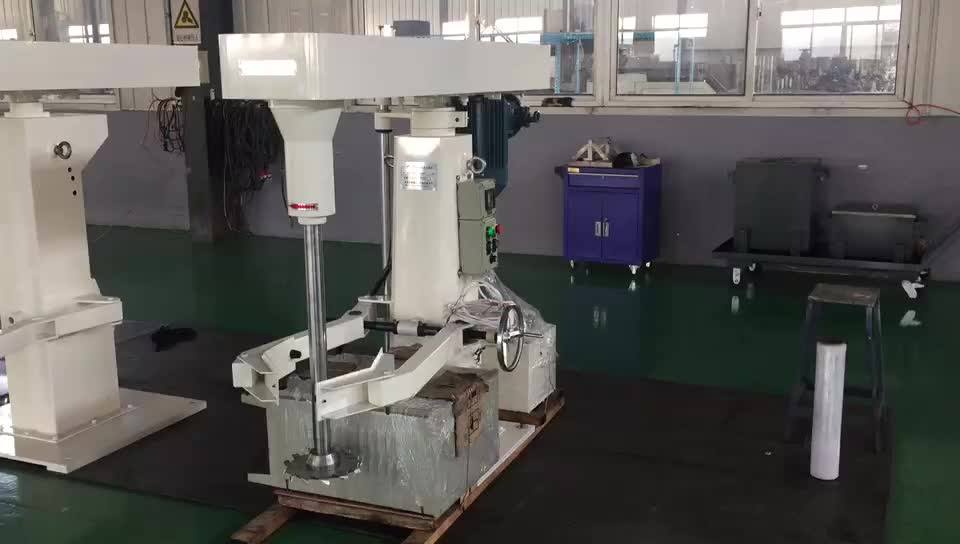 Hydraulic/ Pneumatic Lift High Efficient Cowles Blade Paint Mixing ...