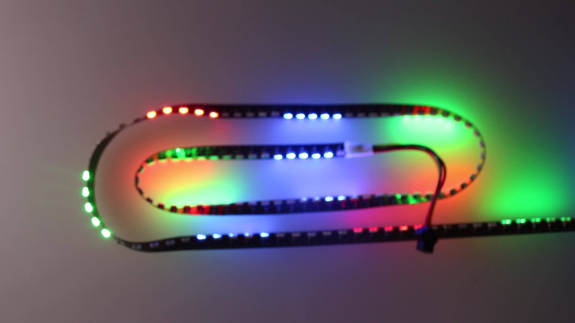 5v 144led Side View Addressable Sk6812 4020 Rgb Pixel Led Strip - Buy ...