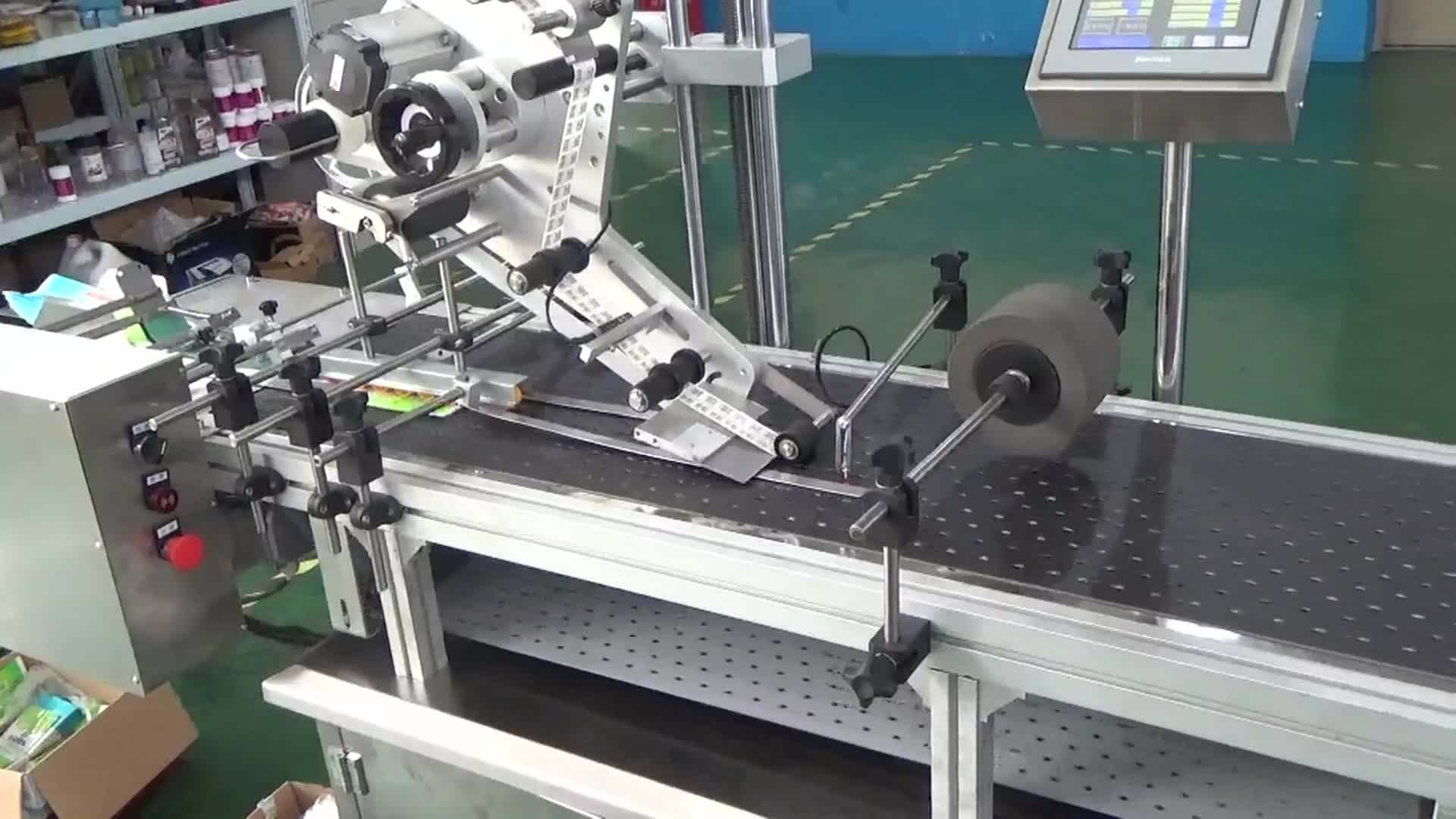 2024 Xiaoteng Automatic Box Carton Pouch Bag Flat Labeling Machine ...