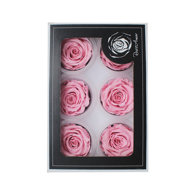粉红进口roseamor盒装特价永生花