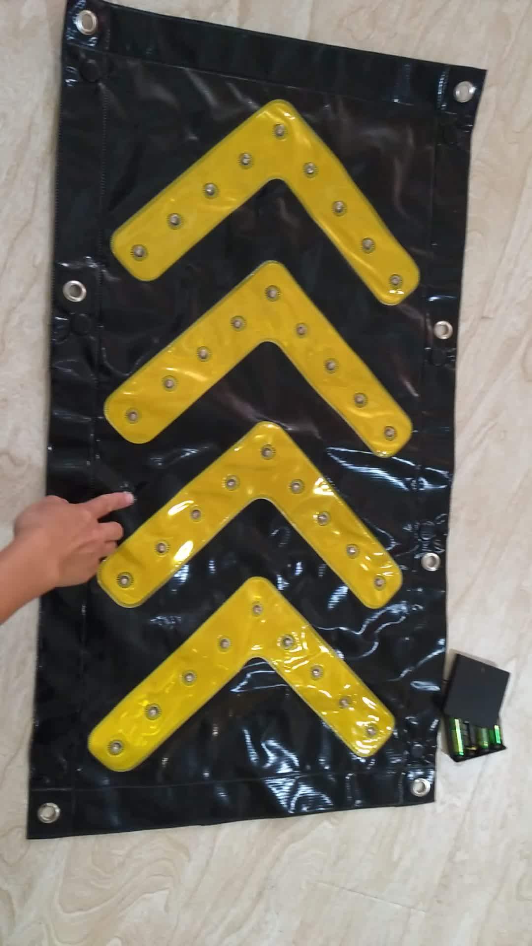 Ds-4685 Road Signs Flashing Led Directional Traffic Arrow Light - Buy ...