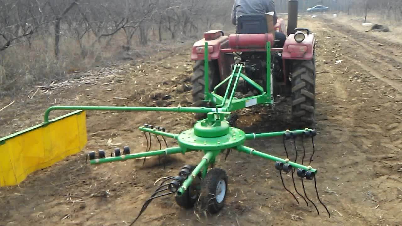 Tractor Mounted Rotary Hay Rake And Tedder - Buy Rotary Hay Rake ...