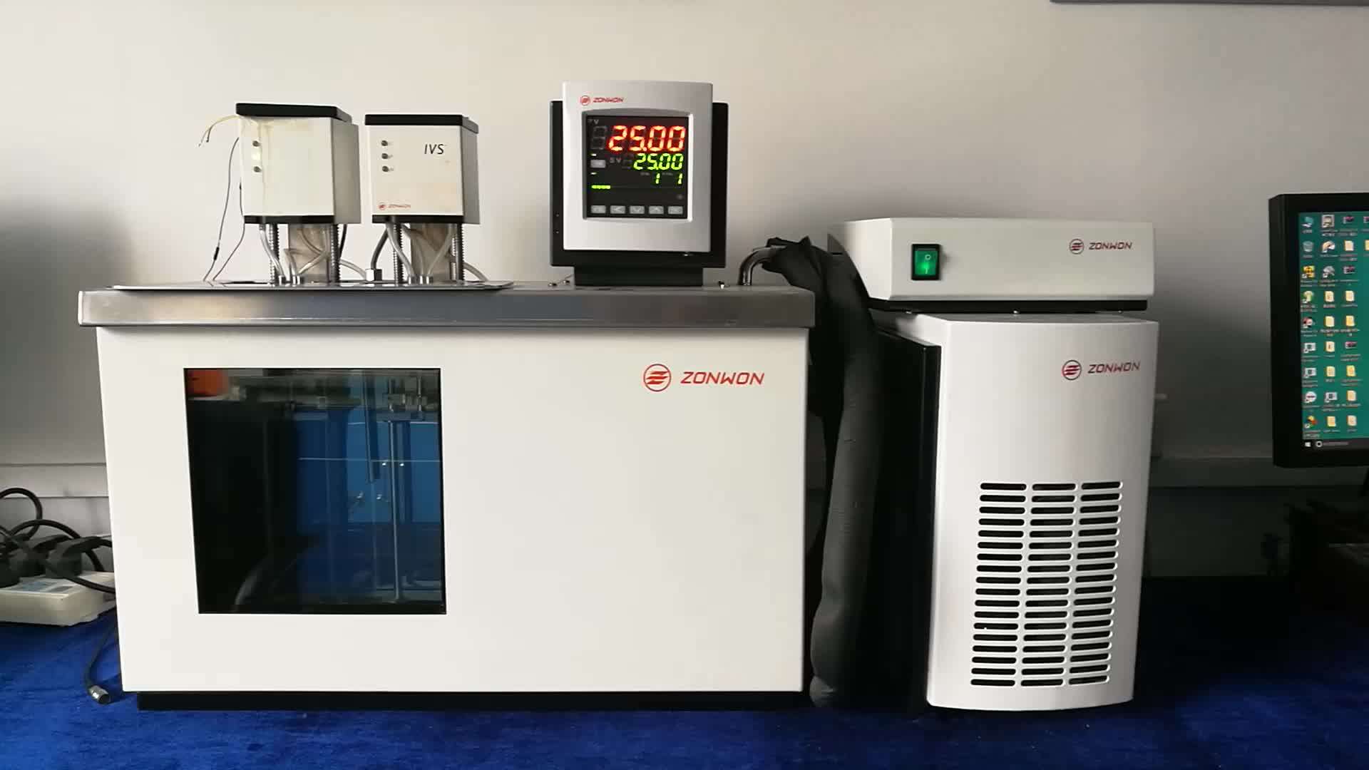 2 Measuring Positions Ubbelohde Viscometer For Pet Viscosity Testing ...