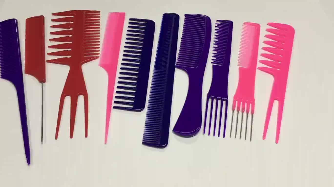 Double Using Method Afro Pick Comb Fork For Salon Hair Cutting - Buy ...