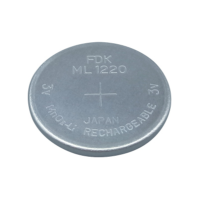 FDK富士ML1220纽扣可充电池3V代替CR1220 VL1220 LIR1220纽扣电池