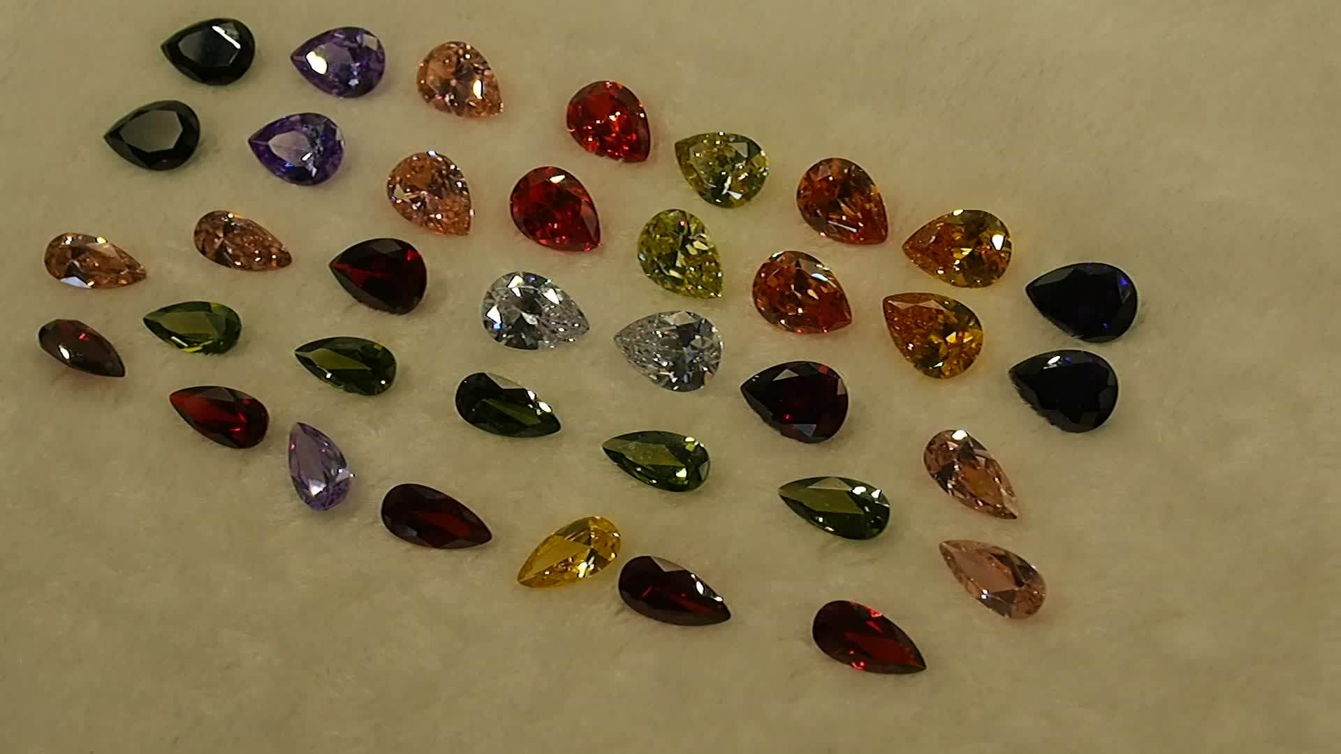 Radiant Cut Loose Cz Stone Old European Cut Polished Artificial Zircon ...