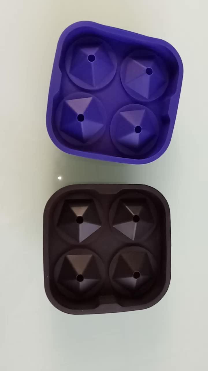 King Cube Size High Quality Diamond Shape Ice Cube Tray,King Diamond ...