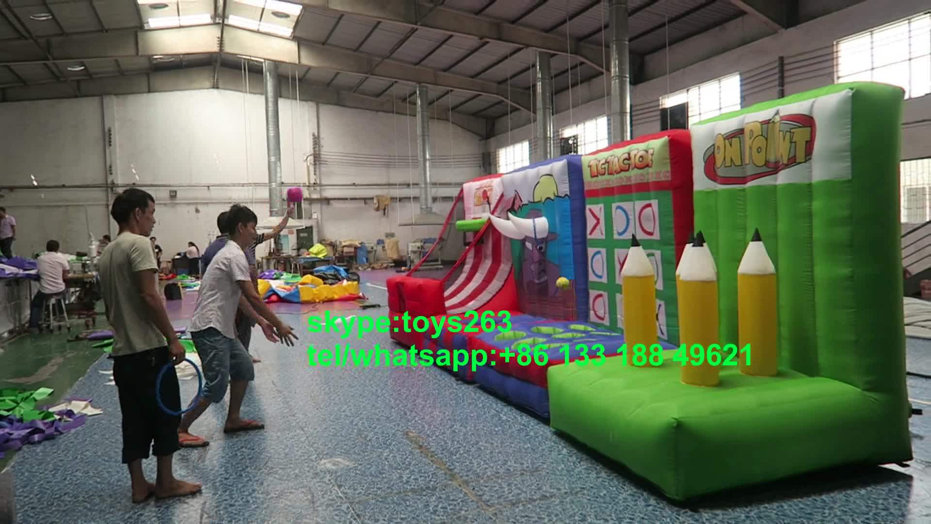 Free Air Shipping Inflatable Sport Game,Commercial Inflatable Carnival ...