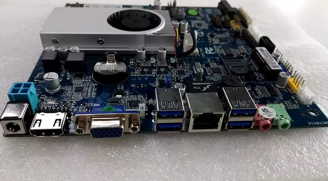 X86 Mini Itx Project Motherboard With Hd/ Vga/ Lvds For All In One Pc ...