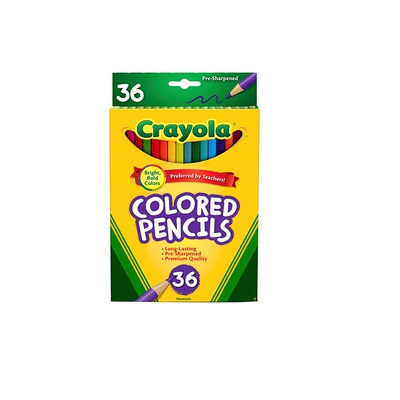 进口绘儿乐画画工具12色彩铅