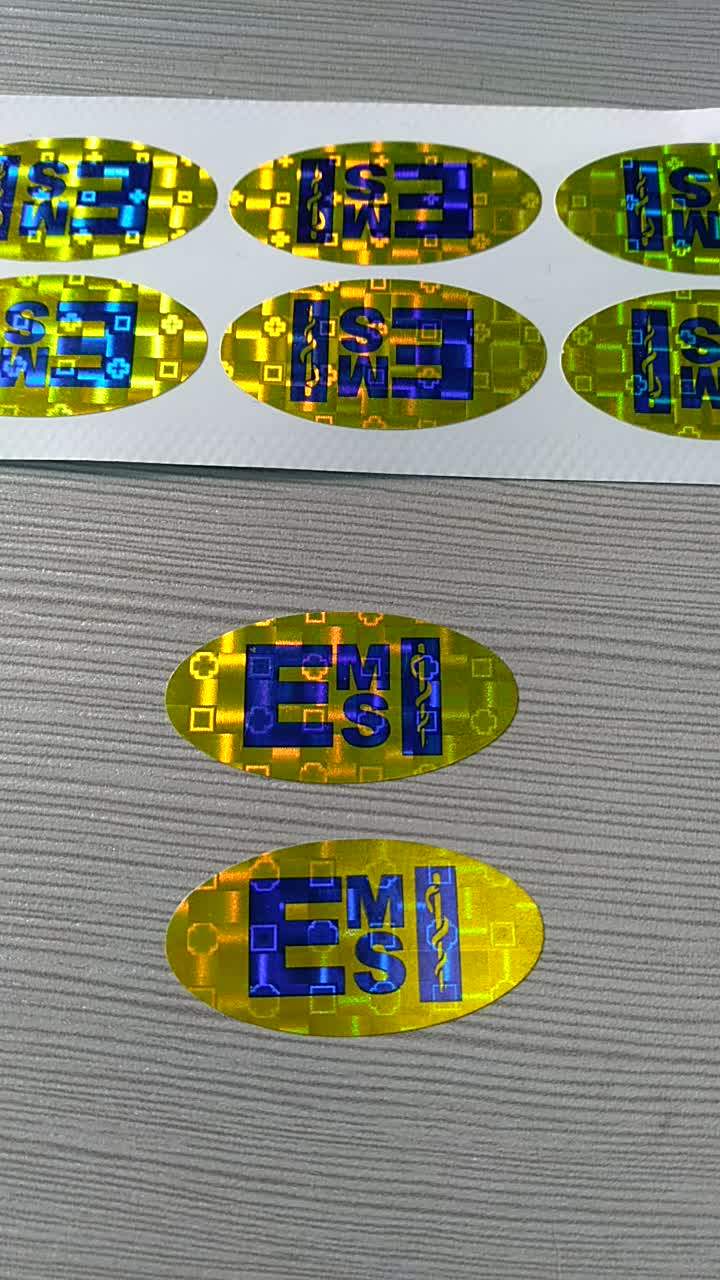 Popular 3d Rainbow Holographic Eggshell Sticker A4 Paper For Printing ...